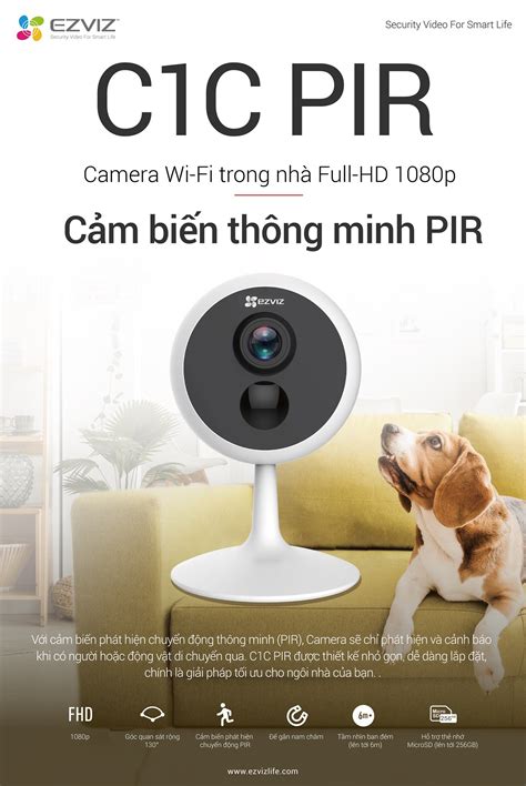 Camera Ezviz C1c Mtel Siêu Thị Viên Thông Hàng Đầu Việt Nam