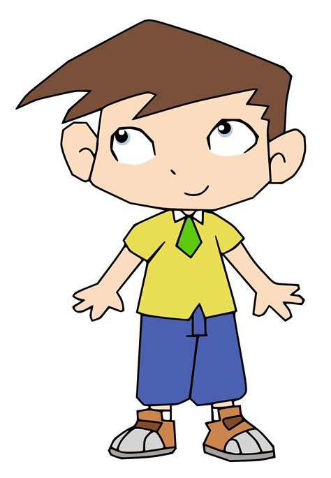 Clipart Cartoon Boy