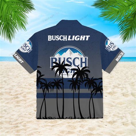 Busch Light Hawaiian Shirt 3hs C7w2 Nousty
