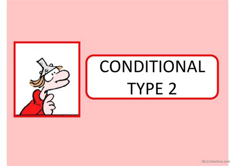 Conditionals Explanation With Comi… English Esl Powerpoints