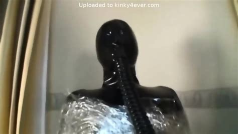 Japanese Rubber Girl Breathplay W Rebreather Bag Eporner