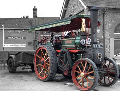 Fowler Steam Tractor Traction Engine Old Tractors