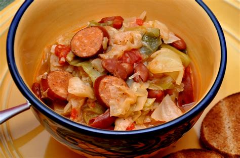 Whats Cooking At Richards One Pot Sausage N Cabbage Stew