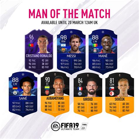 Fifa 19 7 Nuovi Motm Ci Sono Anche Cristiano Ronaldo E Messi