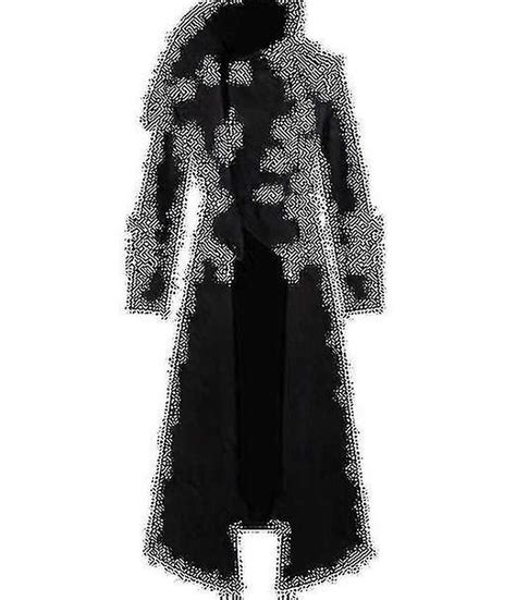 Mens Steampunk Victorian Coat Tailcoat Jacket Halloween Long Gothic