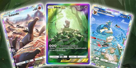 Pokémon Tcg Pocket The 10 Best Alt Art Cards In Mythical Island Ranked