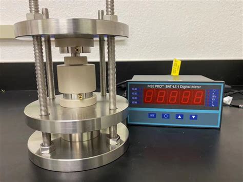 Pressure Jig And Load Sensor Kit For Lithium Metal Cell Solid State B