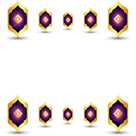 Fondo Transparente De Diseño De Linterna De Oro De Ramadán PNG