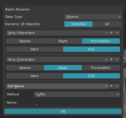 Batch Rename Tool Has Very Poor Usability User Feedback Developer Forum