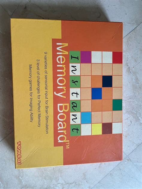 Magnetic Memory Board For Imaging Ability Training Hobbies And Toys