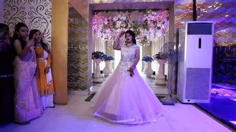 Best Bride Entry Dance On Aaj Lagdi Mein Miss India Youtube