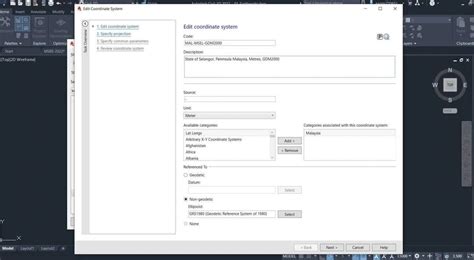 Nazmi Ismail On Linkedin Cara Setting Coordinate System Gdm2000 Dalam