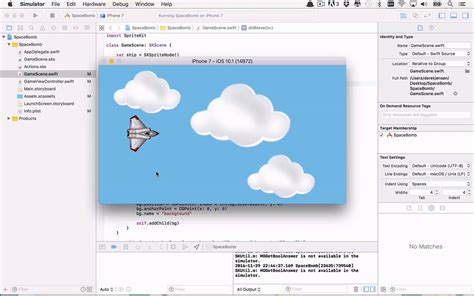 Code A Side Scrolling Game With Swift And Spritekit Add The Background