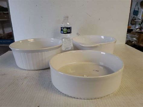 White Casserole Dishes Trice Auctions