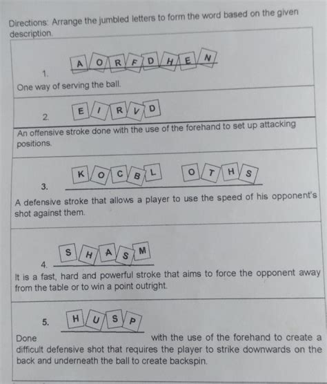Activity 2 Jumbled Letters Direction Arrange The Jumb Vrogue Co