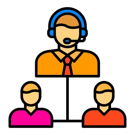 Supervisor Generic Color Lineal Color Icon