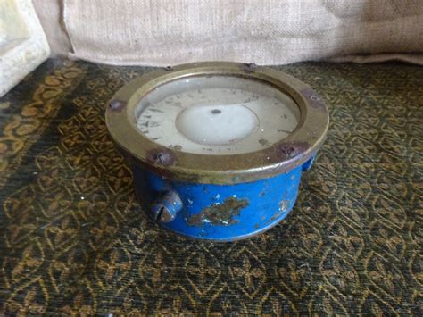 Vintage Marine Naval Ship Compass By Brooks And Hawks Etsy