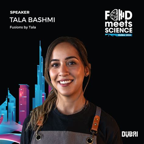 Tala Bashmi Food Meets Science Conference