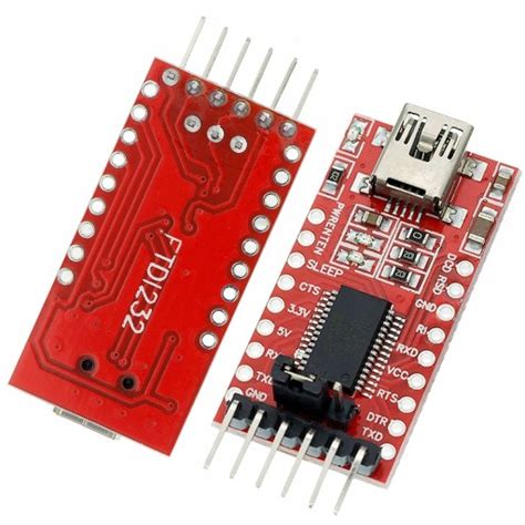 Rosfix Modu Konwertera Usb Uart Rs Ttl Ft Rl Ftdi V V Led
