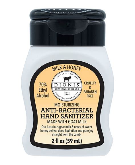 Dionis Milk Honey Goat Milk Hand Sanitizer 2 Oz Macys