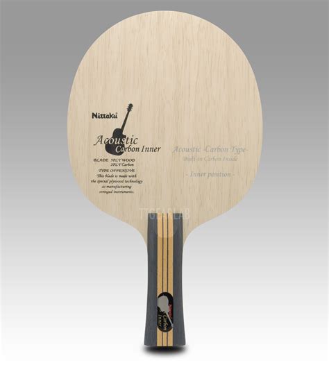 Nittaku Acoustic Carbon Inner [Photos & Information] – TTGearLab