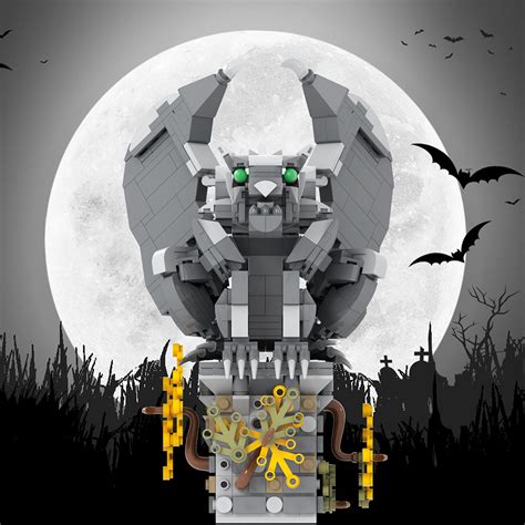 Moc1120 Creativity Series Stonegargoyle Brickheadz Building Blocks