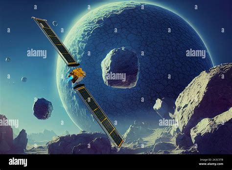 Dart Asteroid Deflection Test Mission This Image Elements Furnished By
