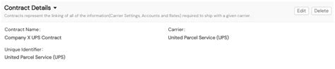 Carrier Contracts
