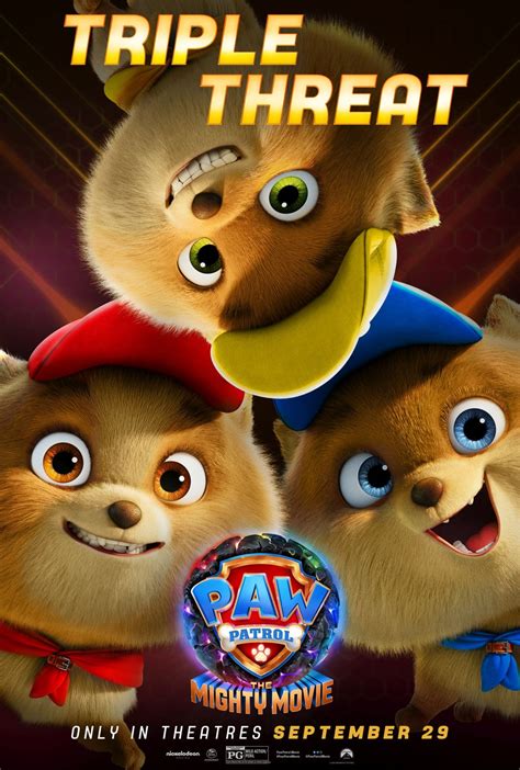 Paramount Releases ‘paw Patrol The Mighty Movie Character Posters Animation World Network