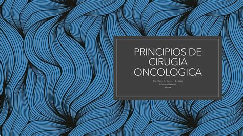 Principios de cirugía oncológica | A. Francisco Aguirre | uDocz
