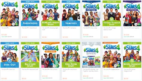 Origin Sale Save Up To 50 On Select Sims 4 Titles Simsvip