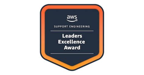 Chittaranjan Mukherjee On Linkedin Leaders Excellence Award Was Issued By Aws Support
