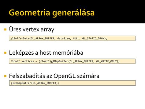 OpenGL II ppt letölteni