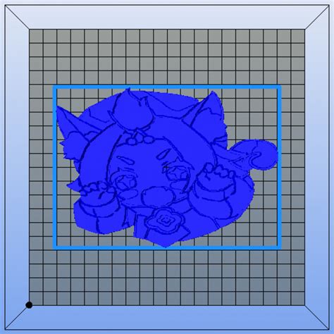 Descargar Bas Relief Chibi Genshin Hu Tao On Attack Geek 4 Bois De