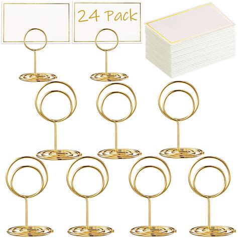 Arrives By Wed May 18 Buy Toncoo 24 Pcs Premium Gold Table Number