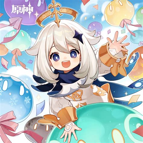 派蒙生日快乐｜哇，好多史莱姆气球！都是你一个人做的吗！ 知乎
