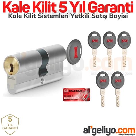 Kale 164 CEC Yüksek Güvenlikli Kırılmaz Kapı Göbeği Kilidi Kilit 68mm