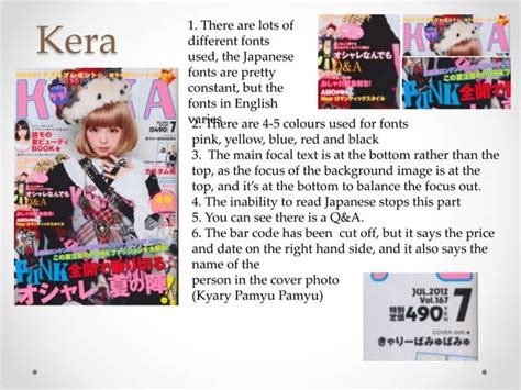 Magazine Layout Conventions Pptx