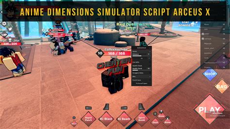Anime Dimensions Simulator Hack Arceus X Script 2022 Orioncap