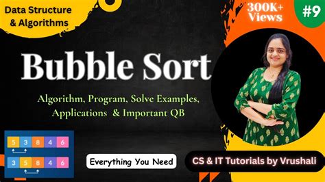 Dsa 9 Bubble Sort For Beginners Full Concept Algorithm Code Youtube