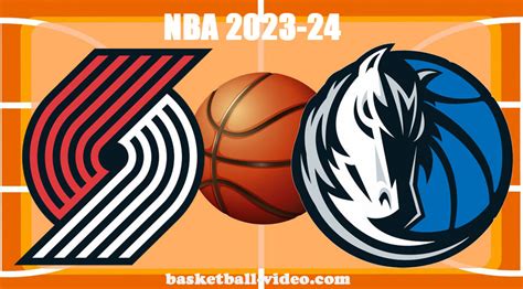 Mavericks Vs Trail Blazers Last Game 2024 Score Bel Amelita