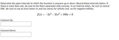 Solved Determine The Open Intervals In Which The Function Is Chegg Com