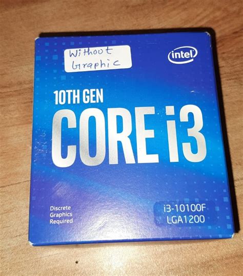 Core I 3 Ten Gen Without Grafic Intel Model Name Number I3 10100f Lga 1200 At ₹ 6900 Piece In