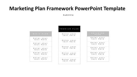 Marketing Plan Framework Powerpoint Template Slidevilla