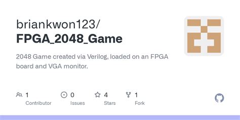 Github Briankwon123fpga2048game 2048 Game Created Via Verilog Loaded On An Fpga Board And