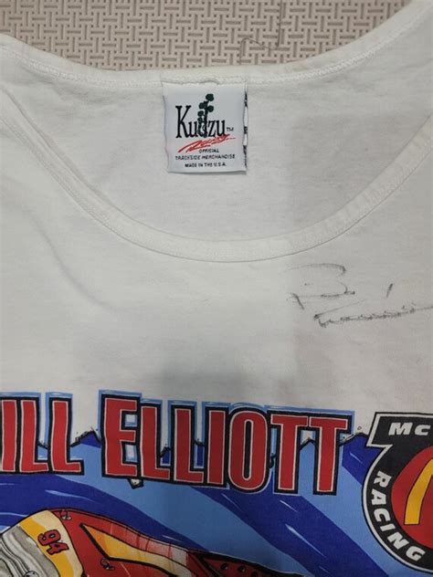 Vintage Nascar 1997 Bill Elliot Mcdonalds Sleeveless Gem