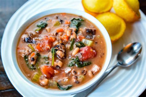 Theresas Mixed Nuts Ham And Black Eye Pea Soup