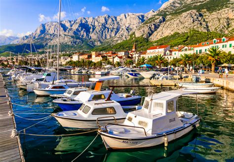 Makarska Riviera In Dalmatia Jigsaw Puzzle In Great Sightings Puzzles