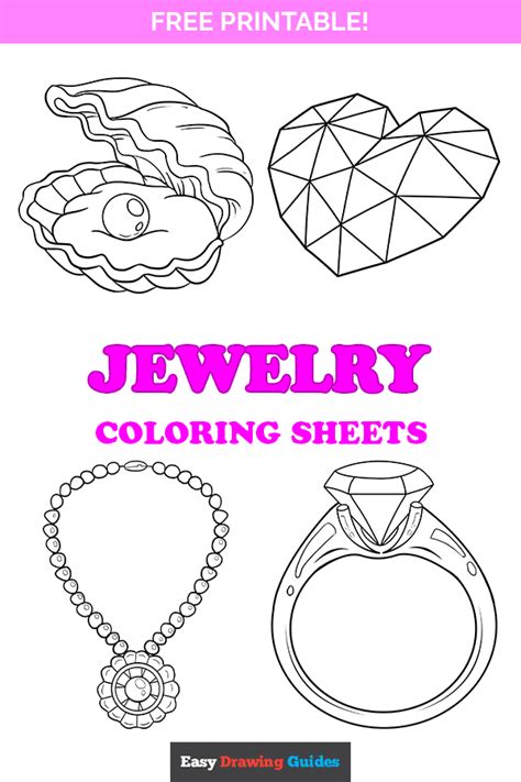 Bracelet Coloring Pages