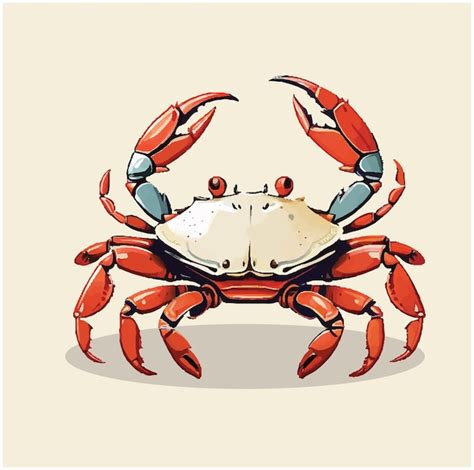 Premium Vector Illustration Of A Crab 03